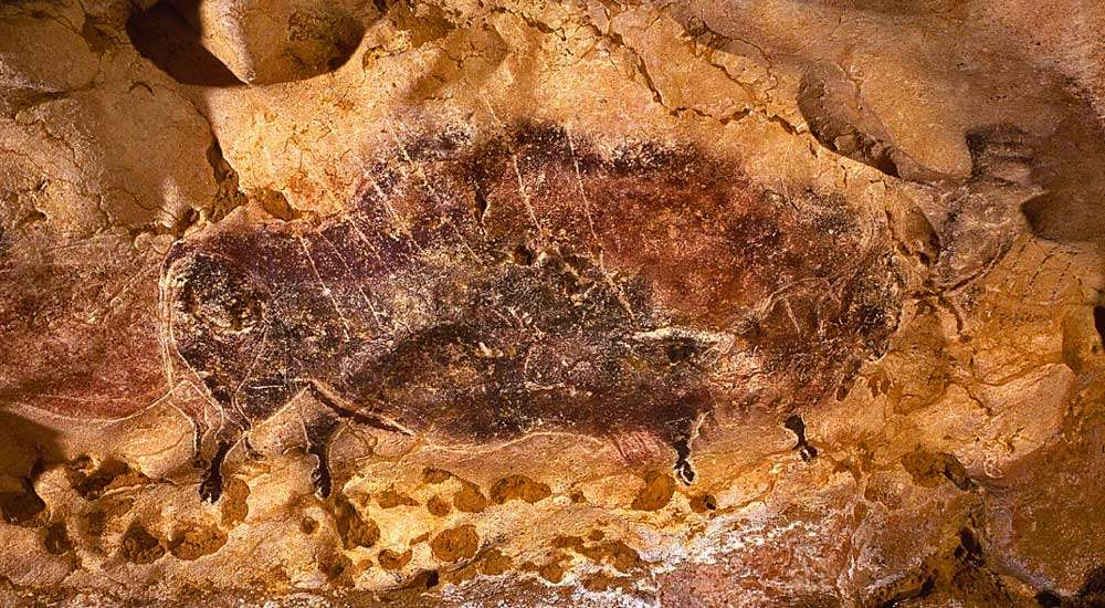 Грот де Ласко - пещерная живопись | Интерактивная карта истории